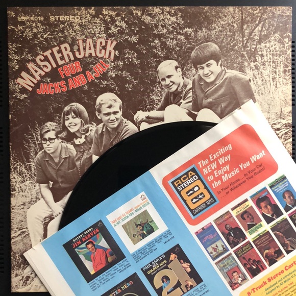 RCA | Art | Four Jacks And A Jill Master Jack Vinyl Lp 68 | Poshmark